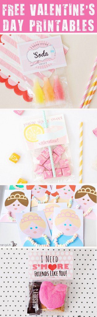 Sweet Valentine's Day Printables Round-Up - Five Marigolds