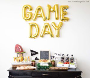 Score Points with the Ultimate Game Day Party - Five Marigolds