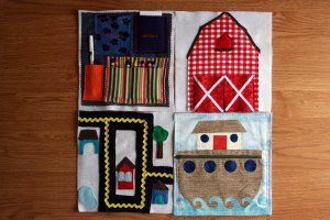 Activity/quiet book - Five Marigolds